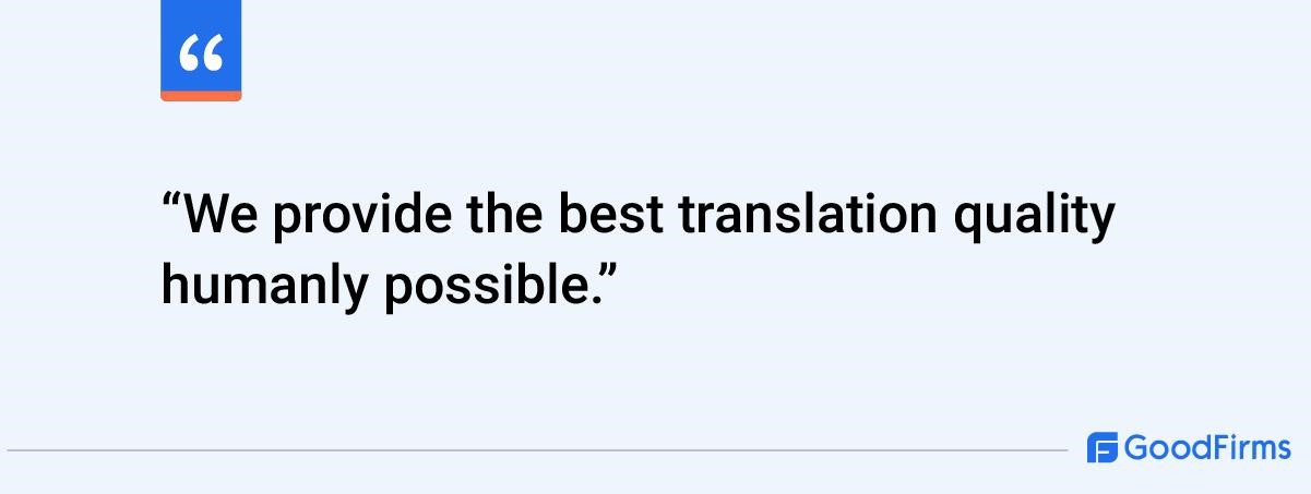 GTS Translation Services is Recognized by GoodFirms as the Best Company ...