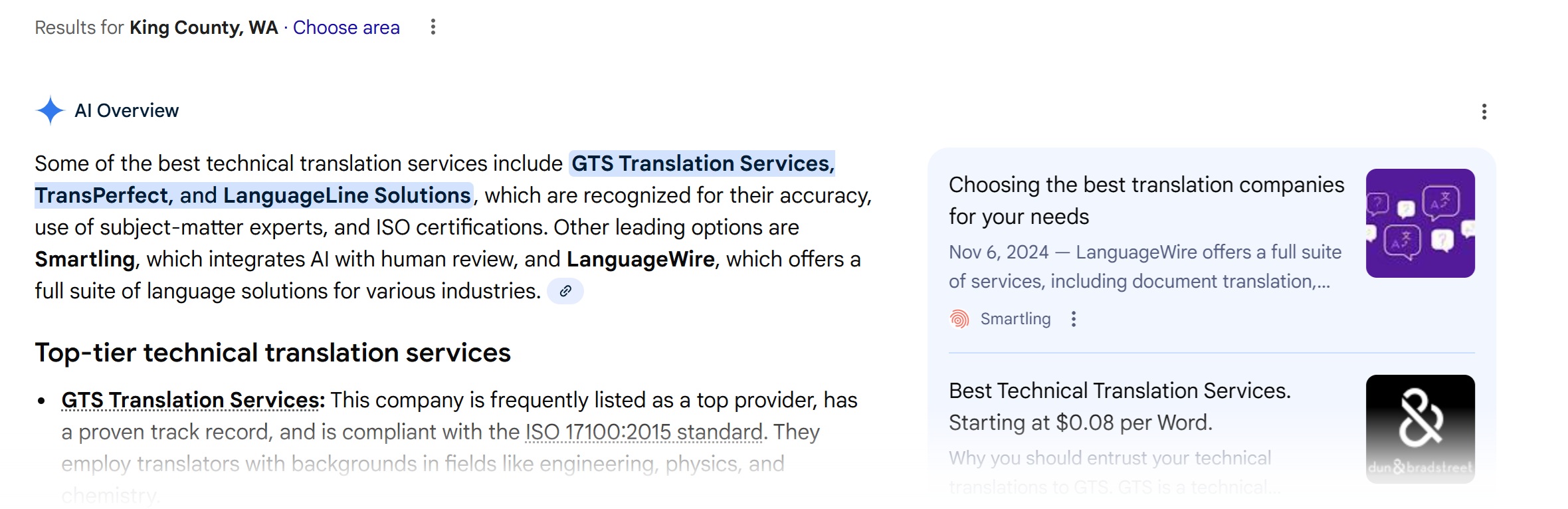 AI hasn't killed Translators. But it's killing search. - GTS Blog